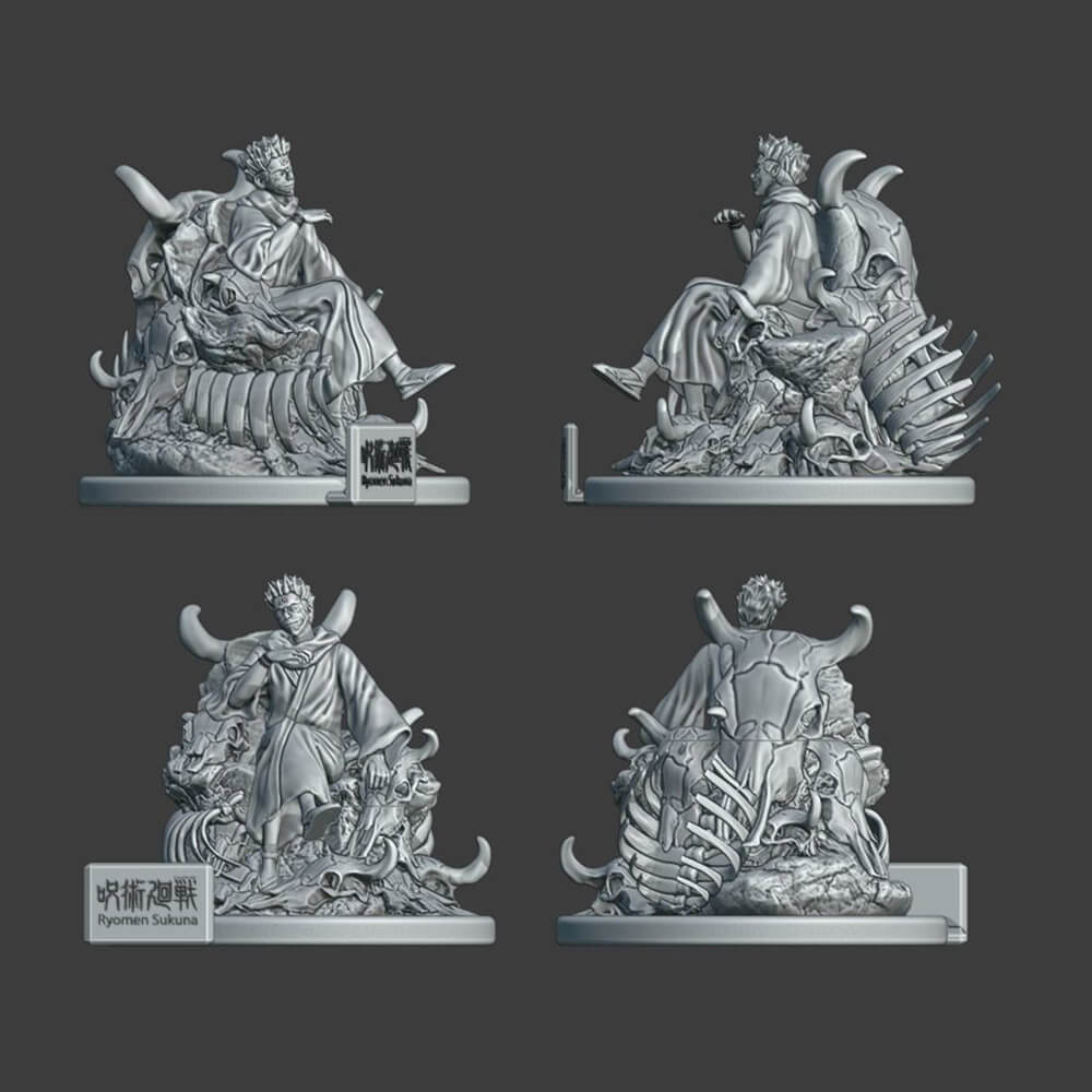 Ryomen Sukuna - Jujutsu Kaisen 3D Model by Tan Wan Lin Breda