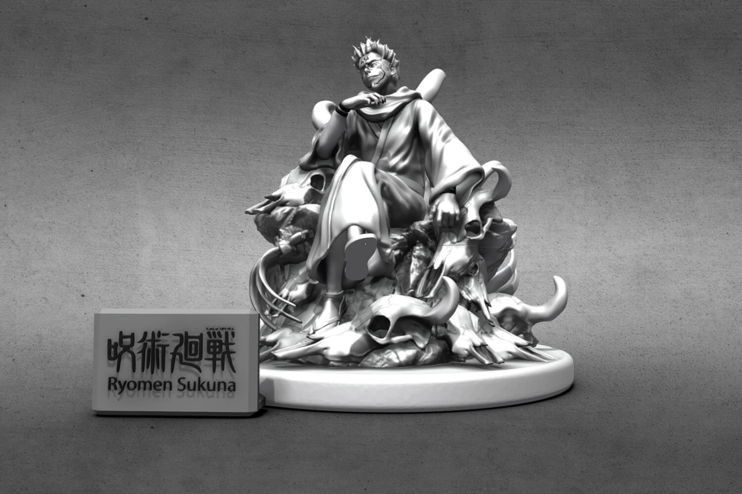 Ryomen Sukuna - Jujutsu Kaisen 3D Model by Tan Wan Lin Breda