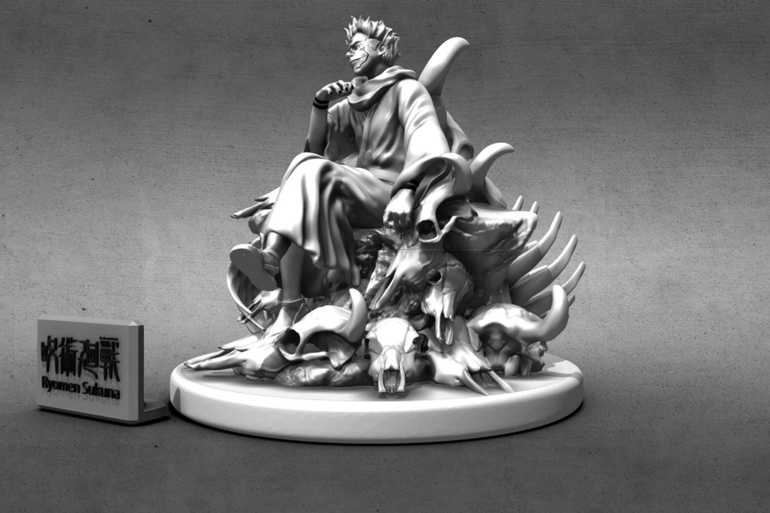 Ryomen Sukuna - Jujutsu Kaisen 3D Model by Tan Wan Lin Breda