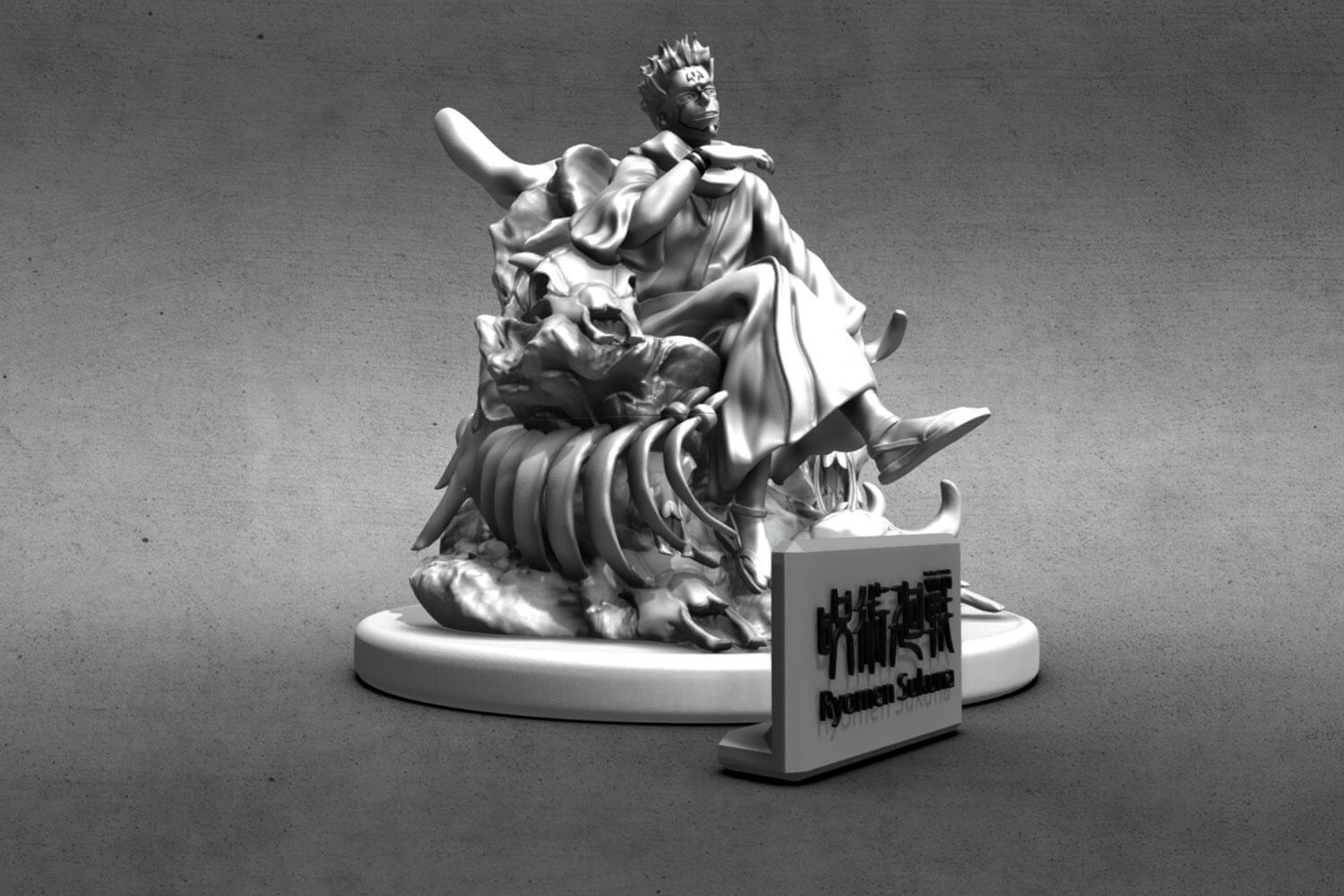 Ryomen Sukuna - Jujutsu Kaisen 3D Model by Tan Wan Lin Breda