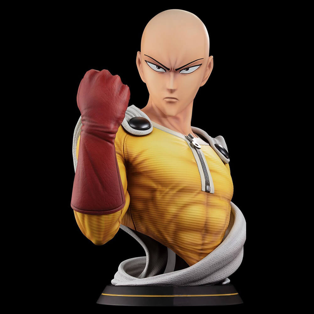Saitama Bust - 3D Model by Tan Wan Lin Breda