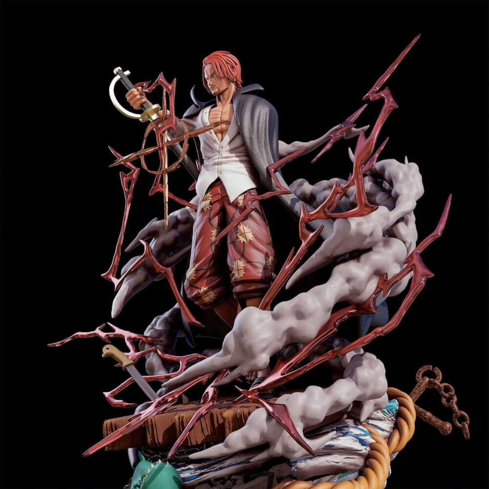 Shanks - One Piece 3D Model by Tan Wan Lin Breda