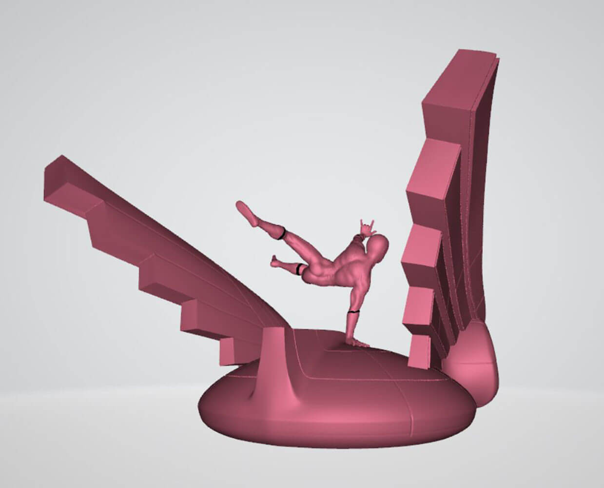 Spiderman Marvel Miniature - 3D Print Model by Tan Wan Lin Breda