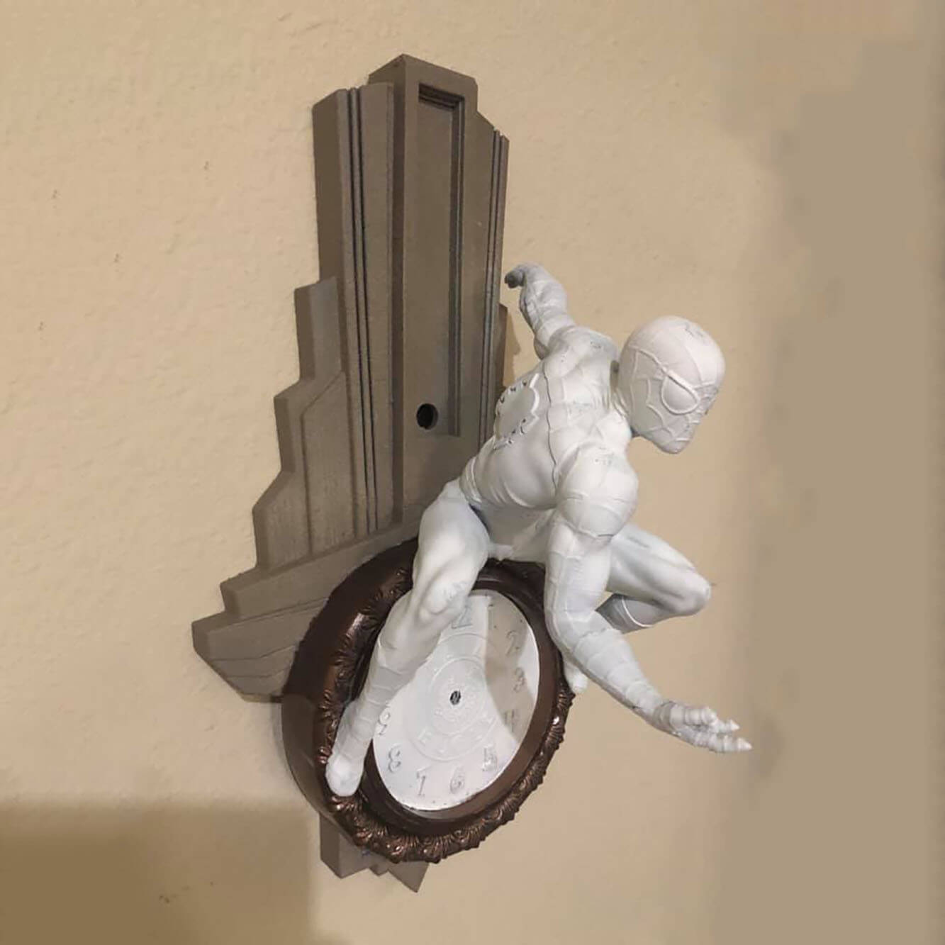 Spiderman Wall Clock - 3D Model by Tan Wan Lin Breda