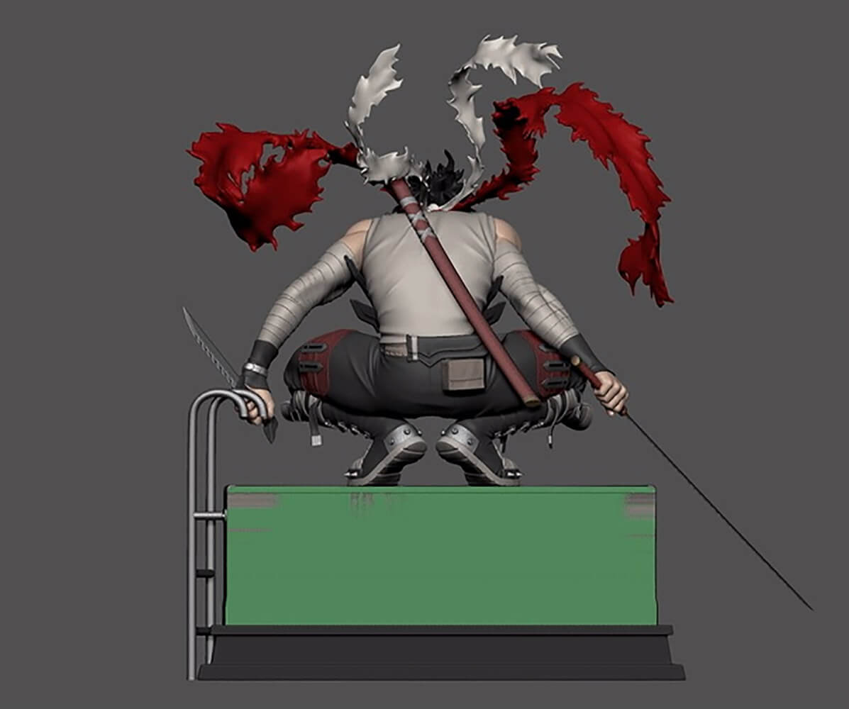 Stain Hero Killer - My Hero Academia 3D Model by Tan Wan Lin Breda