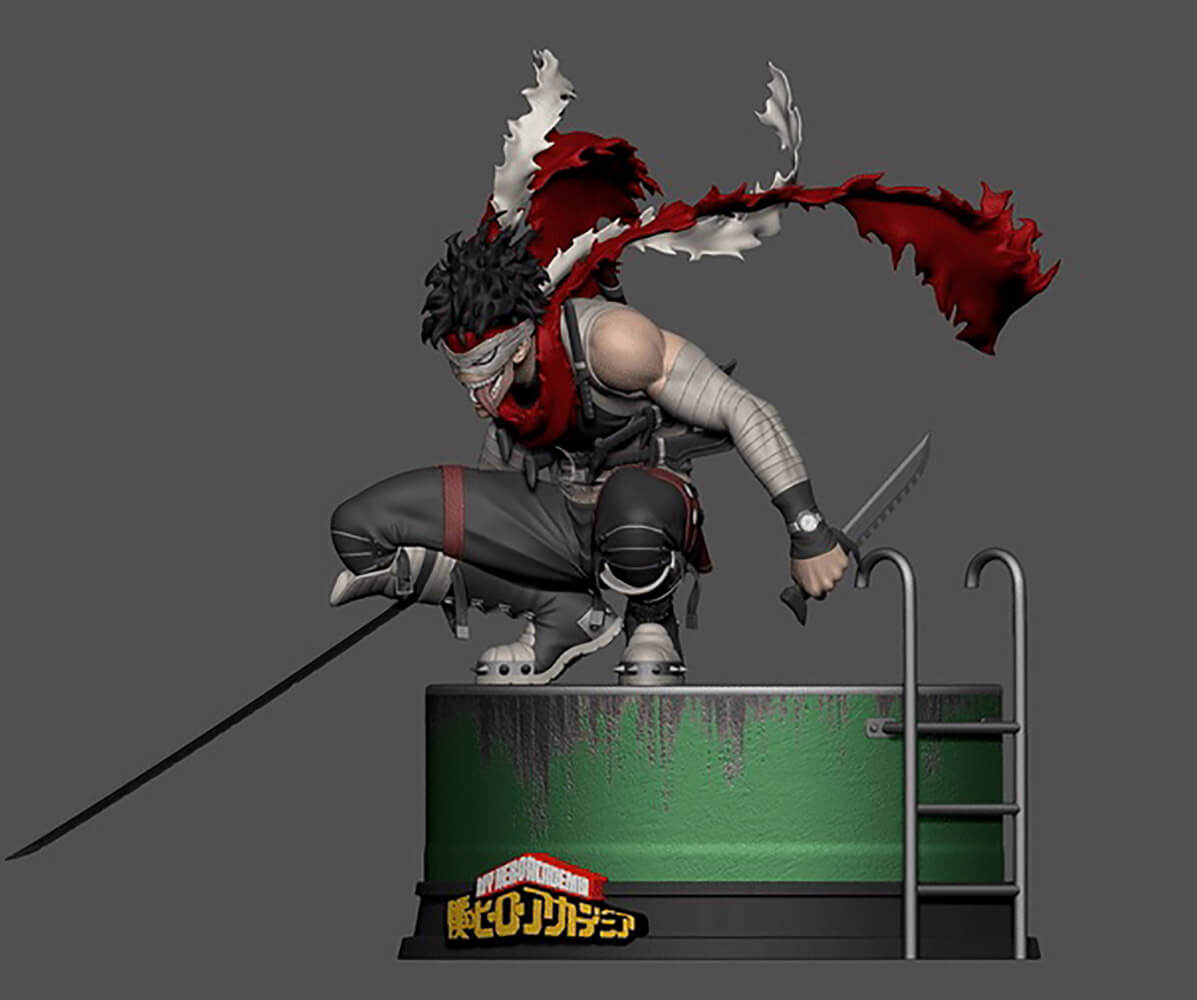 Stain Hero Killer - My Hero Academia 3D Model by Tan Wan Lin Breda