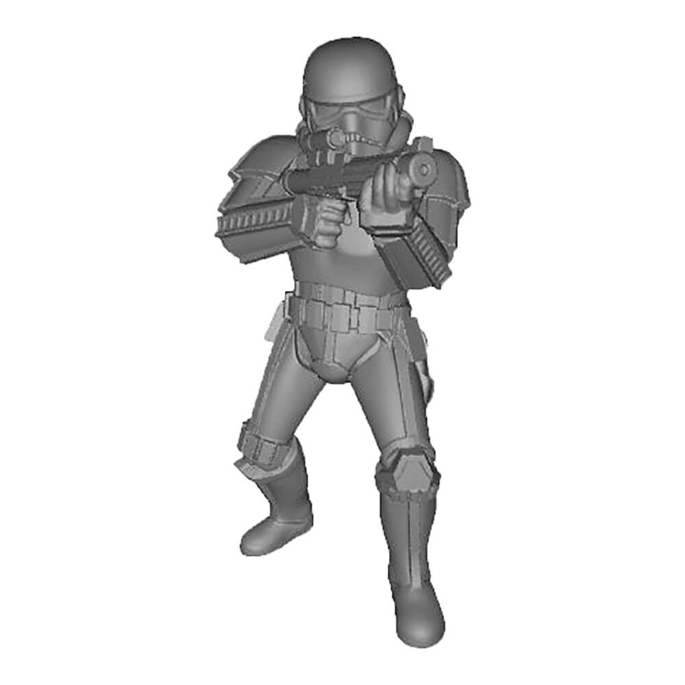 Stormtrooper - Star Wars 3D Model by Tan Wan Lin Breda