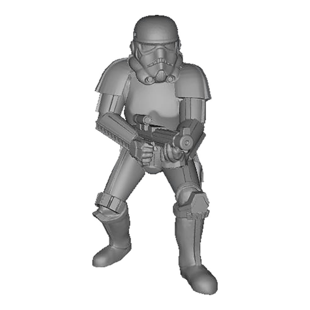 Stormtrooper - Star Wars 3D Model by Tan Wan Lin Breda