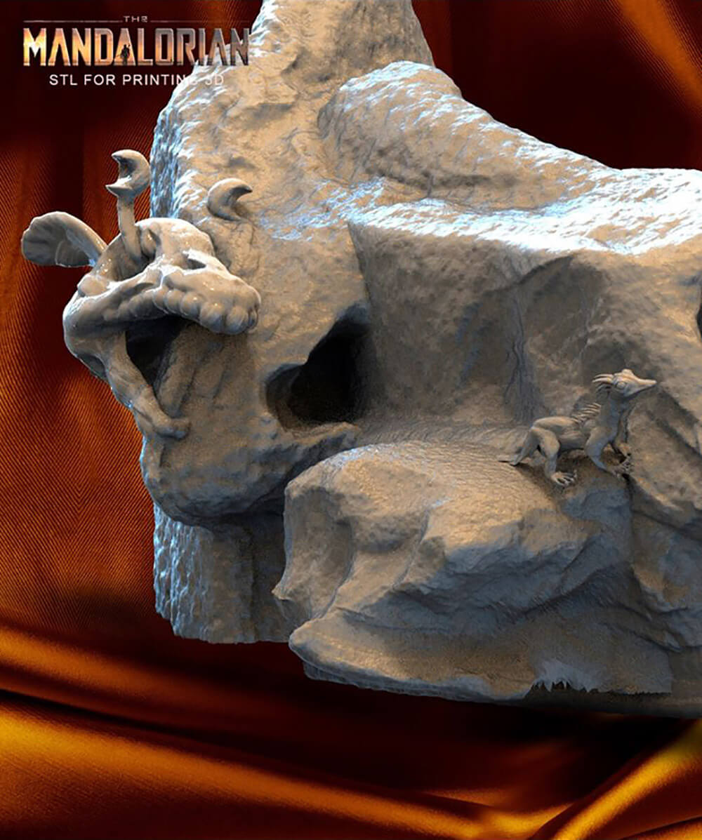 The Mandalorian and Baby Yoda - 3D Model by Tan Wan Lin Breda