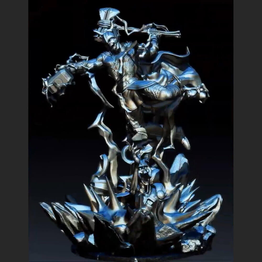 Thor Sculpture - 3D Model by Tan Wan Lin Breda