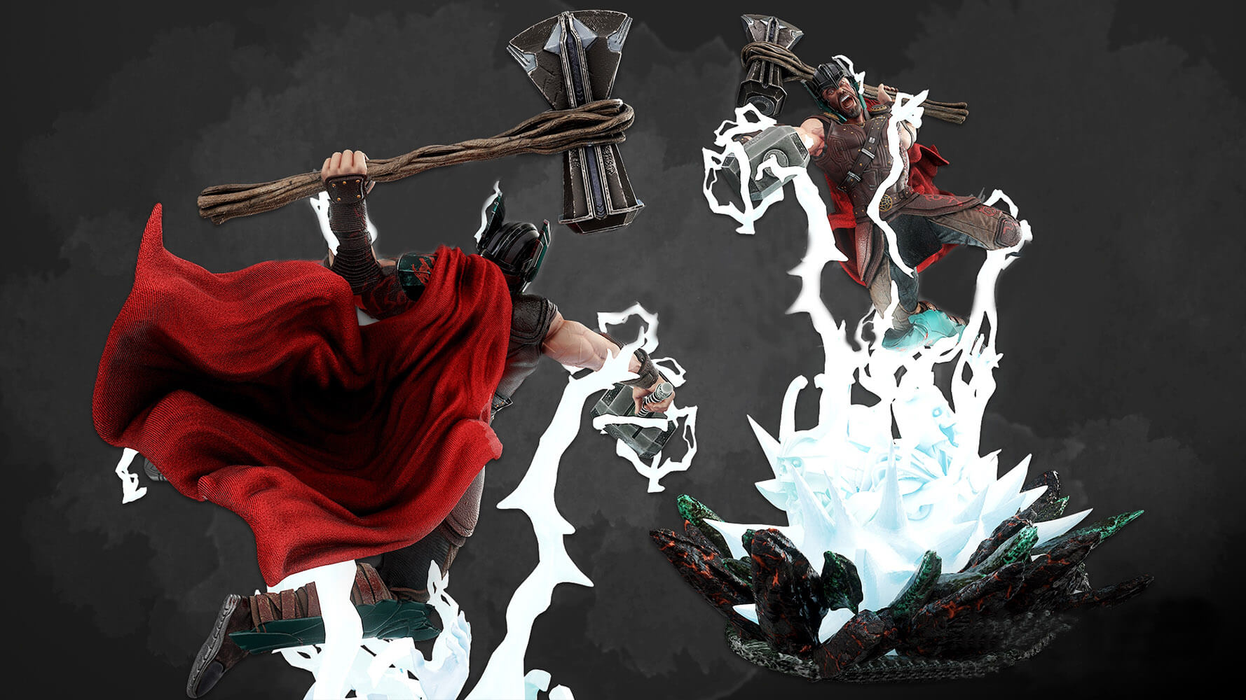 Thor Sculpture - 3D Model by Tan Wan Lin Breda