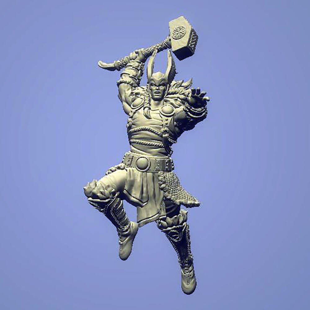 Thor Statues - 3D Print Model by Tan Wan Lin Breda
