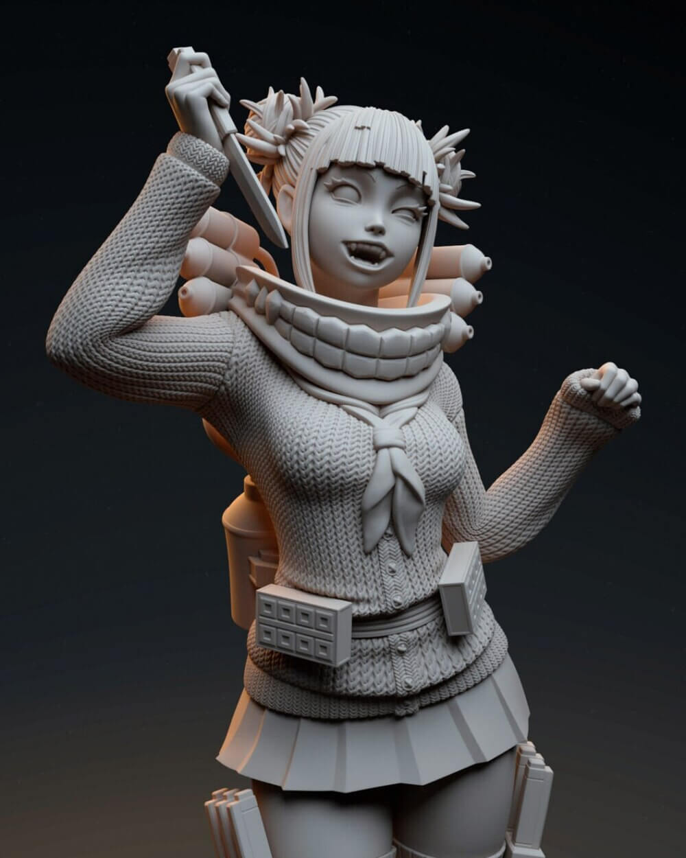 Toga Himiko Figure - 3D Model by Tan Wan Lin Breda