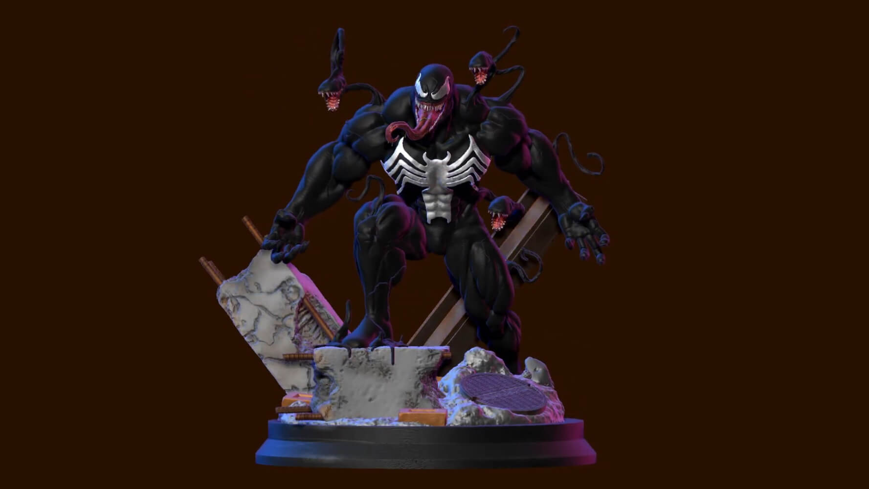 Venom (Venom) - 3D Model by Tan Wan Lin Breda