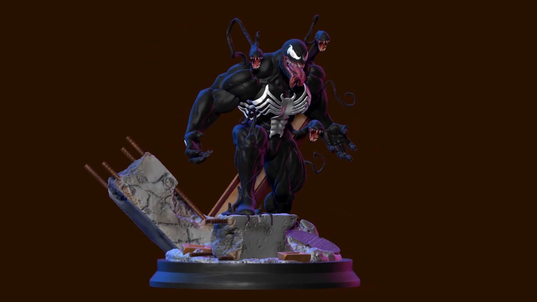 Venom (Venom) - 3D Model by Tan Wan Lin Breda