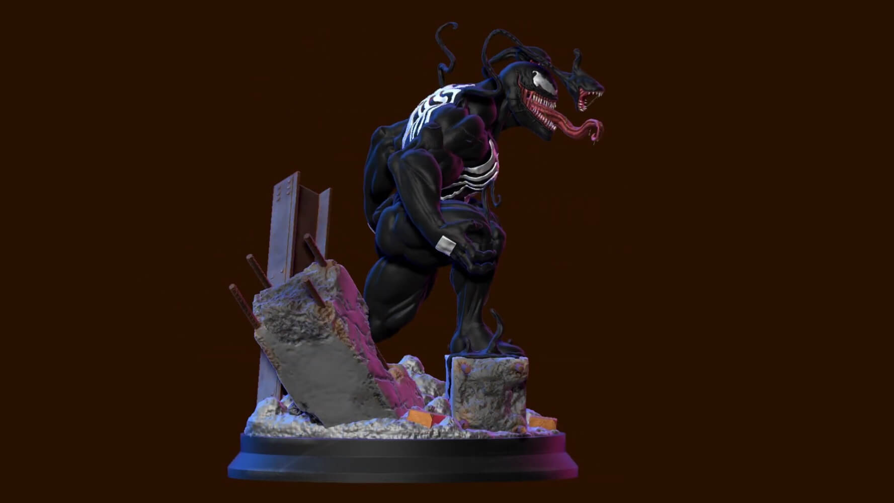 Venom (Venom) - 3D Model by Tan Wan Lin Breda