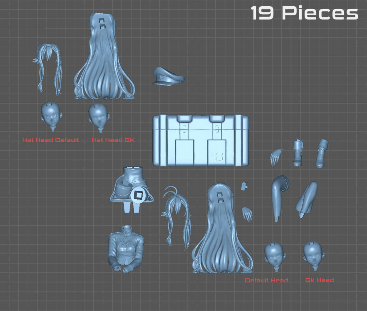 Vladilena Milize - 86 Eighty Six 3D Model by Tan Wan Lin Breda