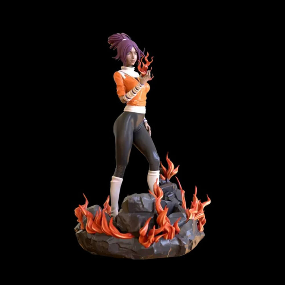 Yoruichi Bleach - 3D Model by Tan Wan Lin Breda