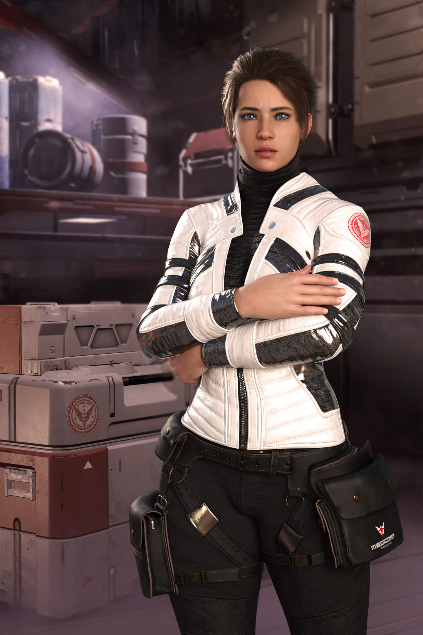 Rebecca Sweeney Chief medical officer 3D Render by tanaka13200