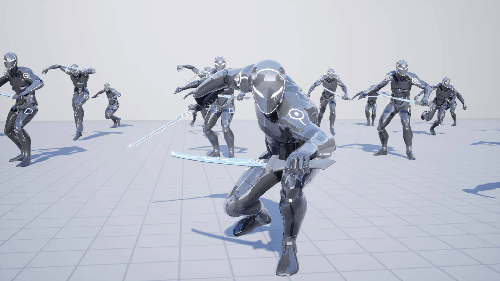 Cyborg Ninja - 3D Model by tanatomorf