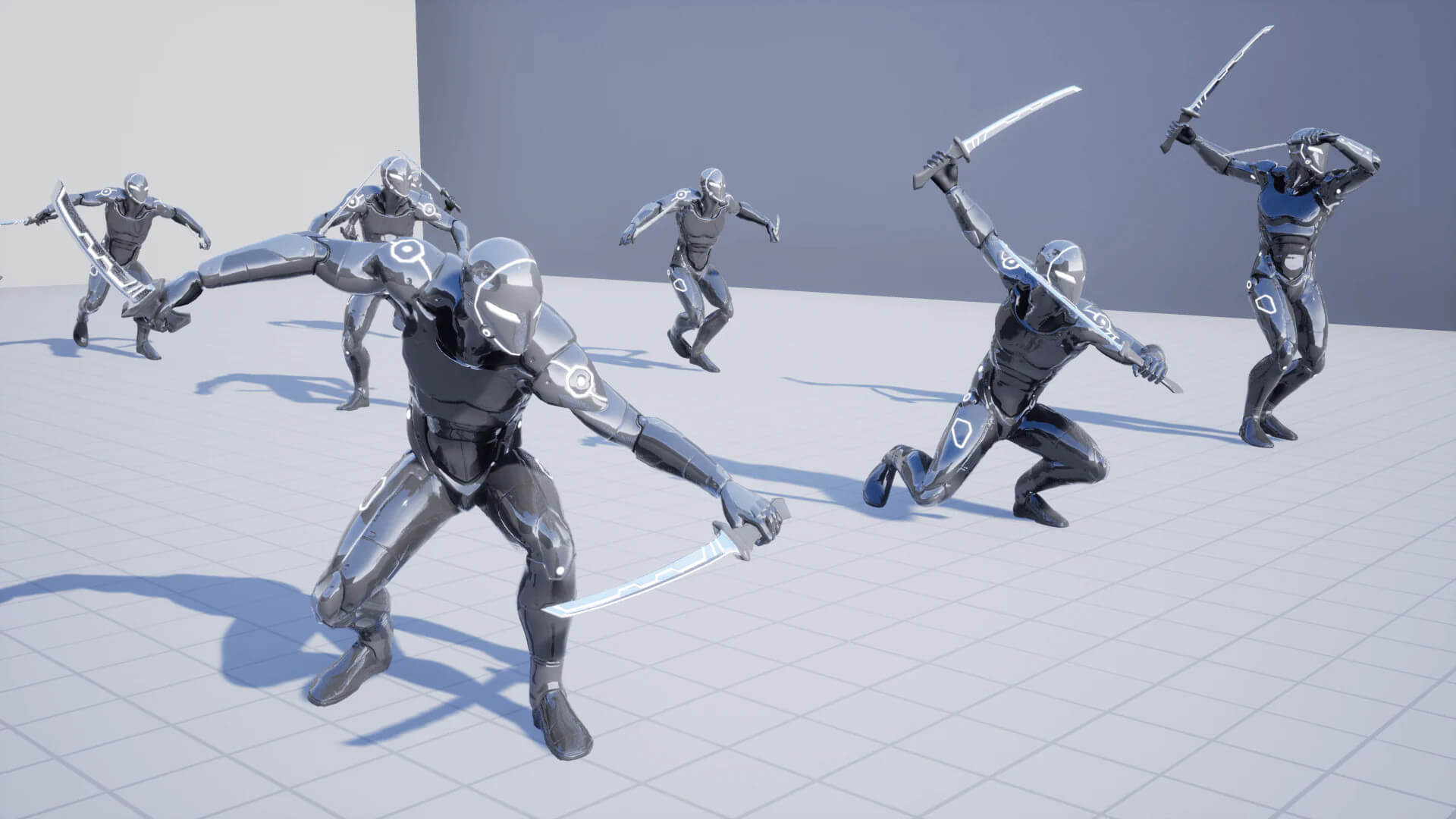 Cyborg Ninja - 3D Model by tanatomorf