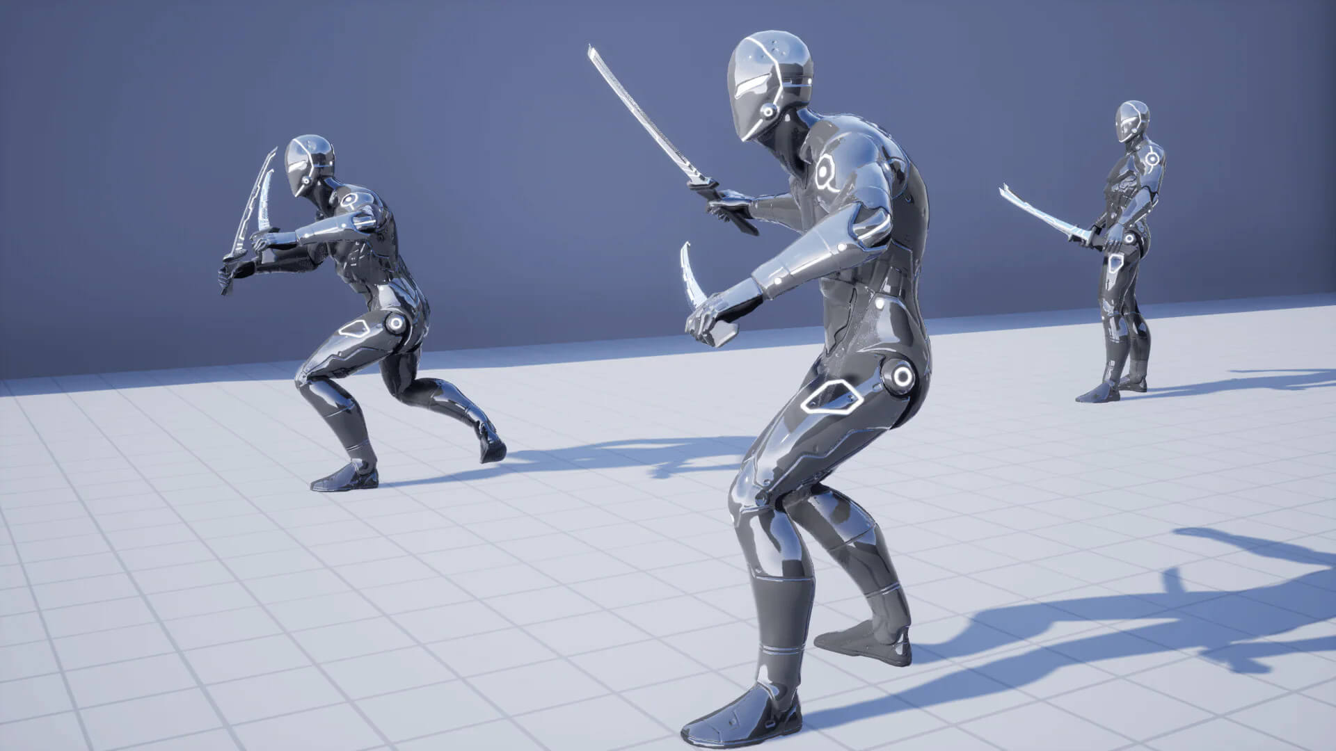 Cyborg Ninja - 3D Model by tanatomorf