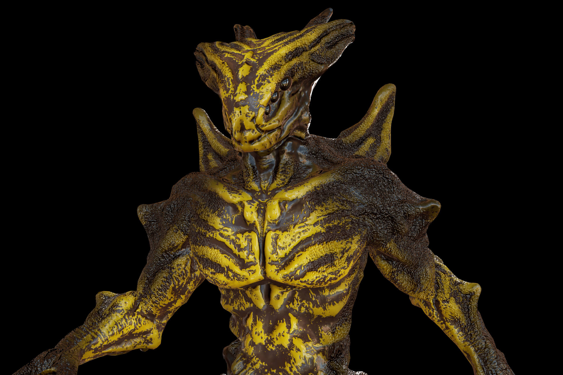 Alien 2 3D Model by tanchik