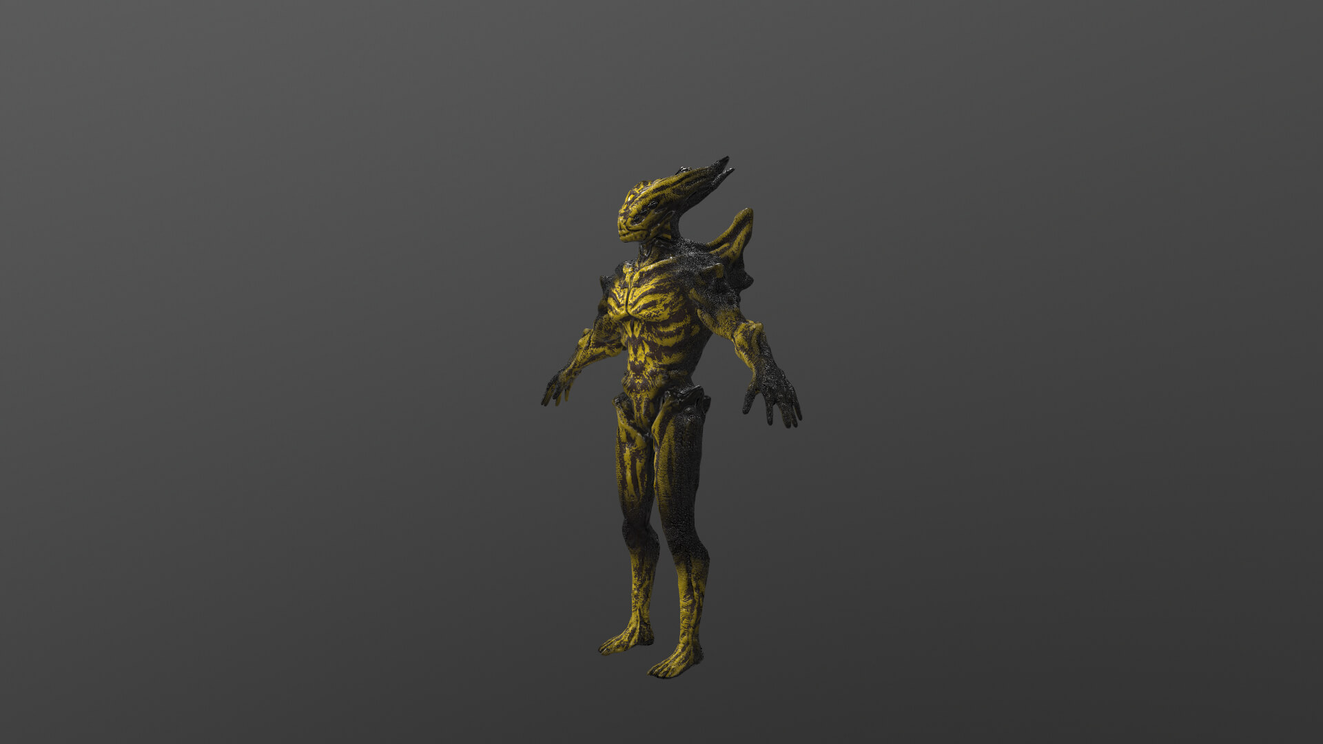 Alien Monster - 3D Model by tanchik