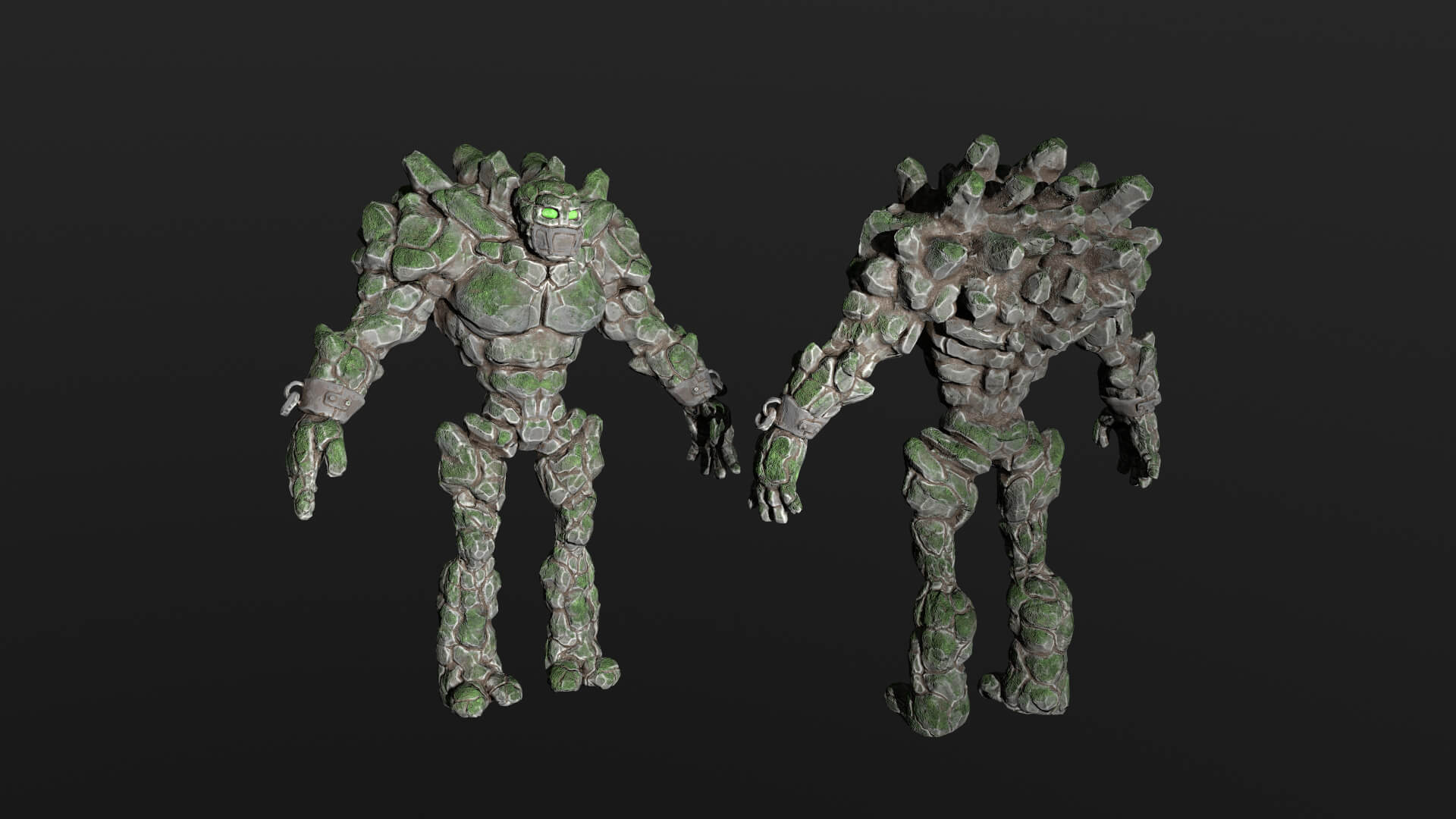 Golem 3d Model By Tanchik