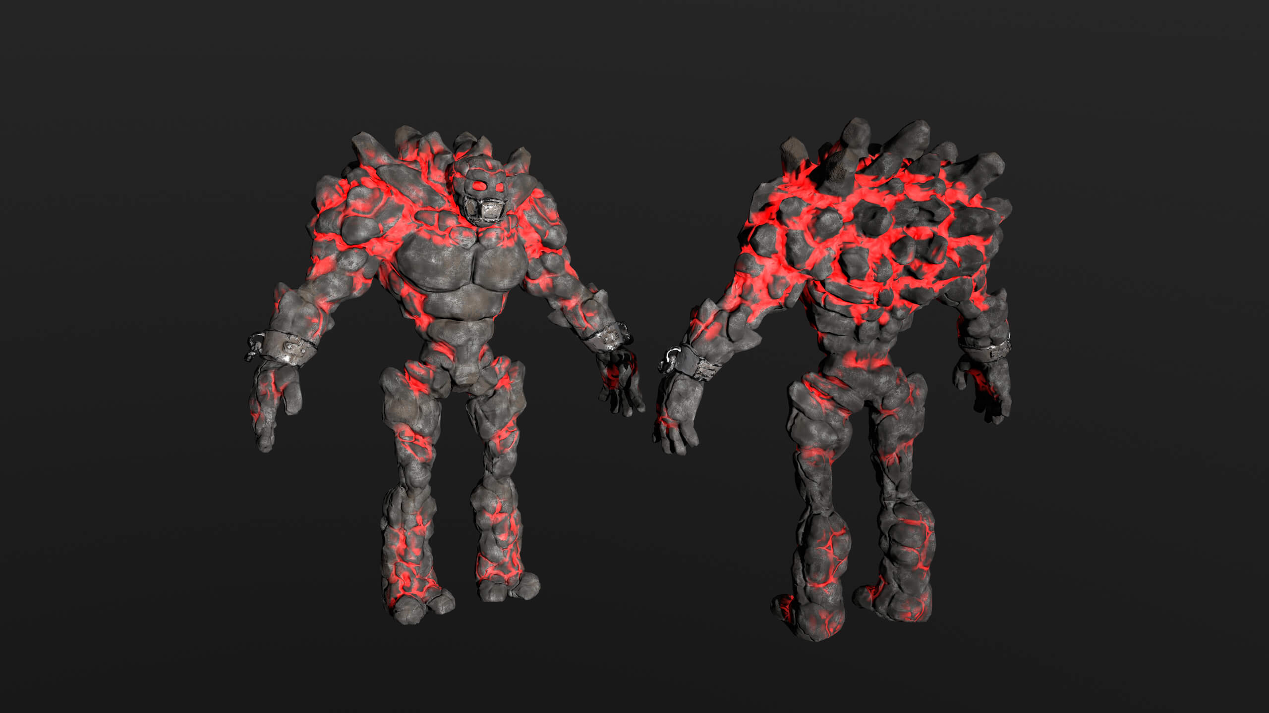 Golem - 3D Model by tanchik