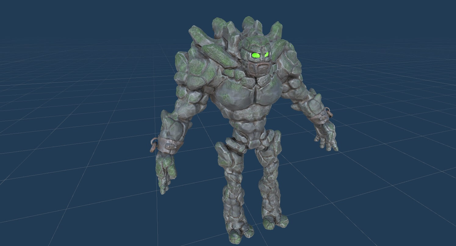 Golem 3D Model by tanchik