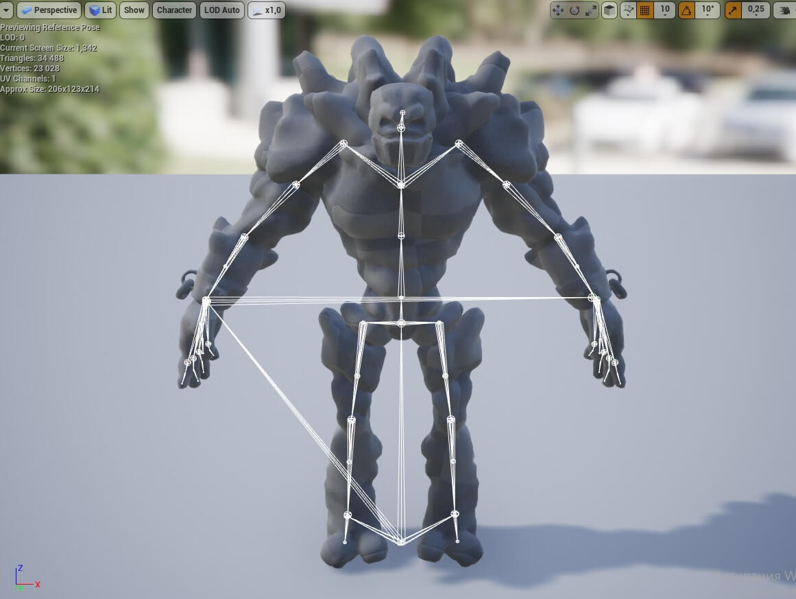 Golem - 3D Model by tanchik