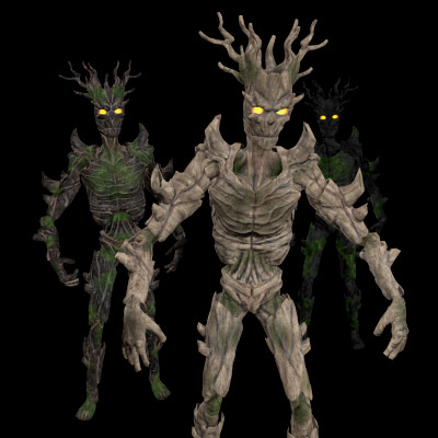 Wood Monster - 3D Model by tanchik