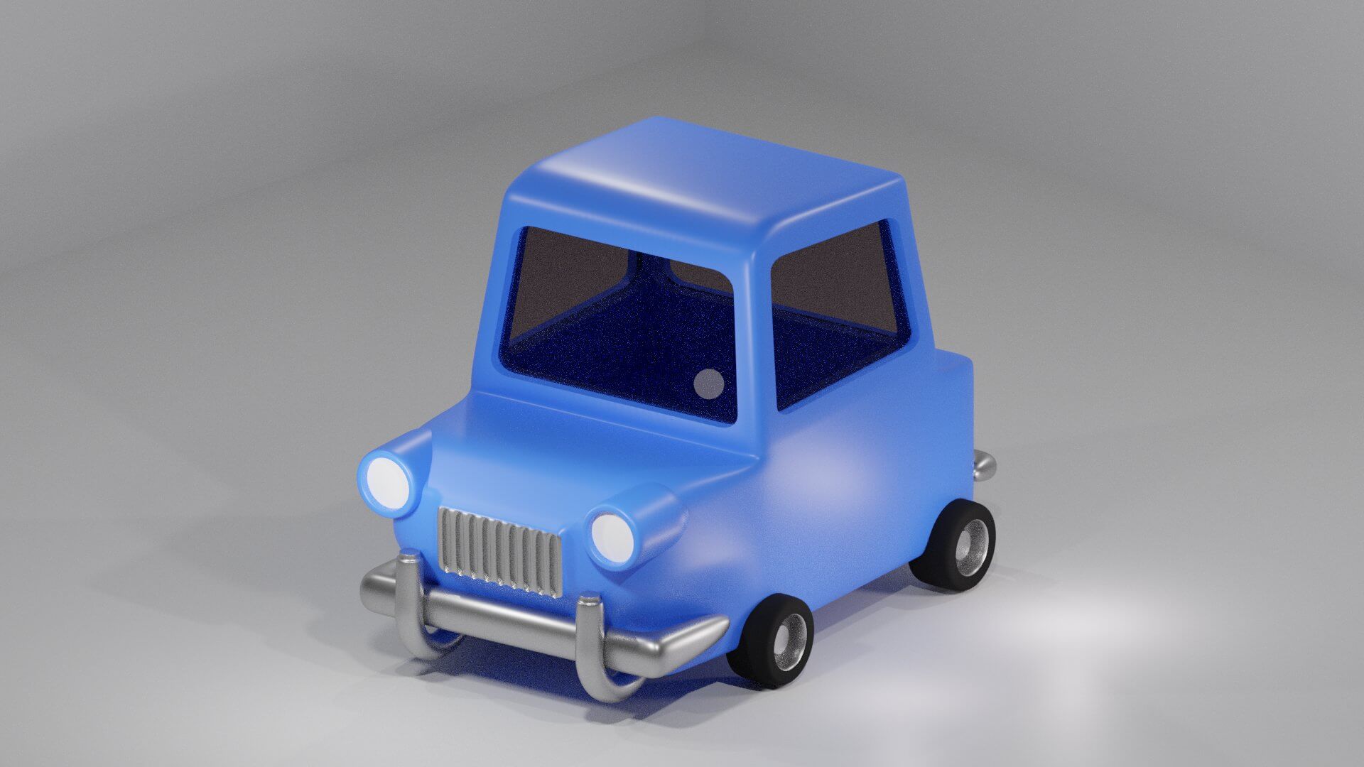 car 3D Render, Digital Art by Tania Sultana
