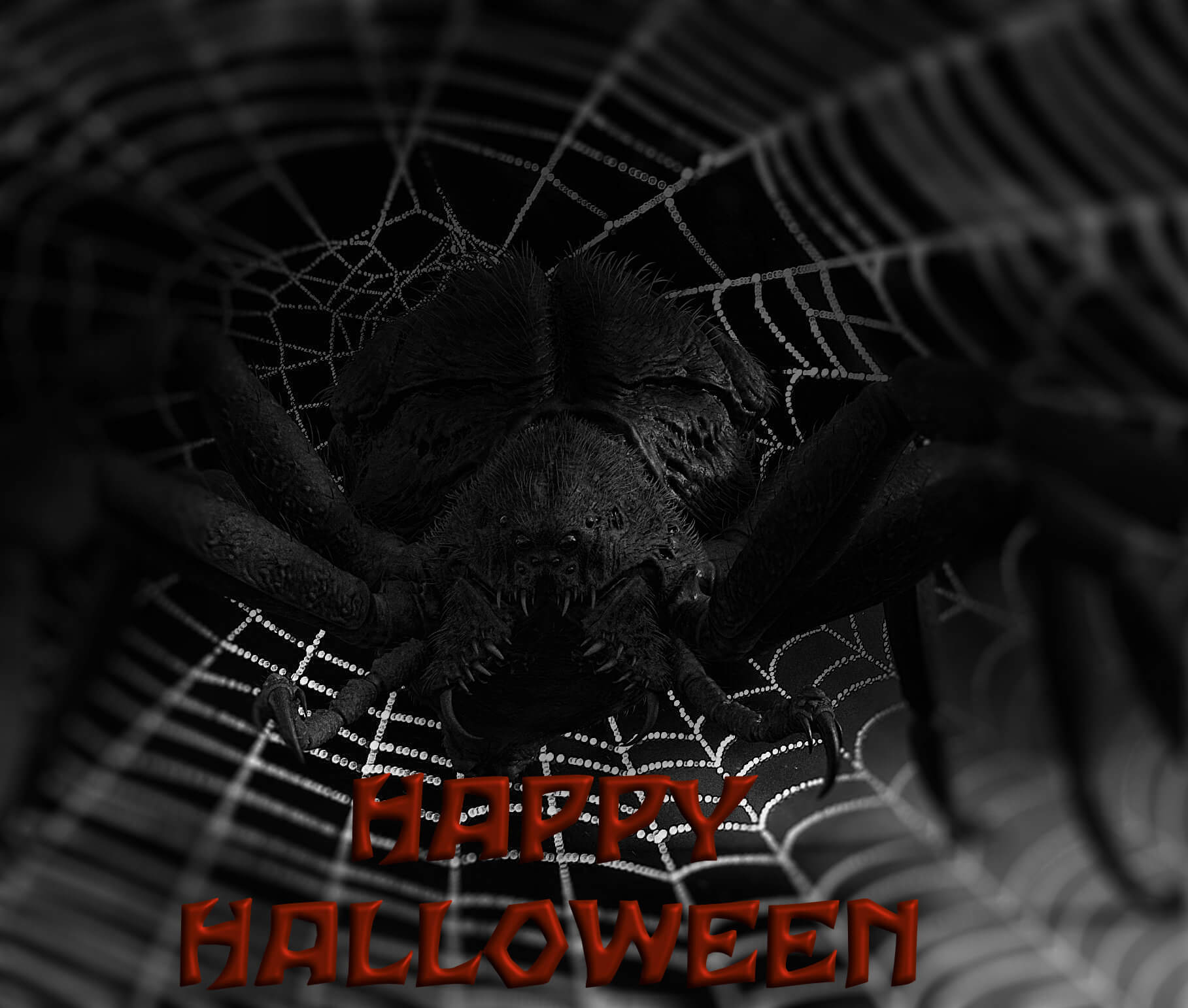 Halloween Horror 3D Render, Digital Art by tantographics