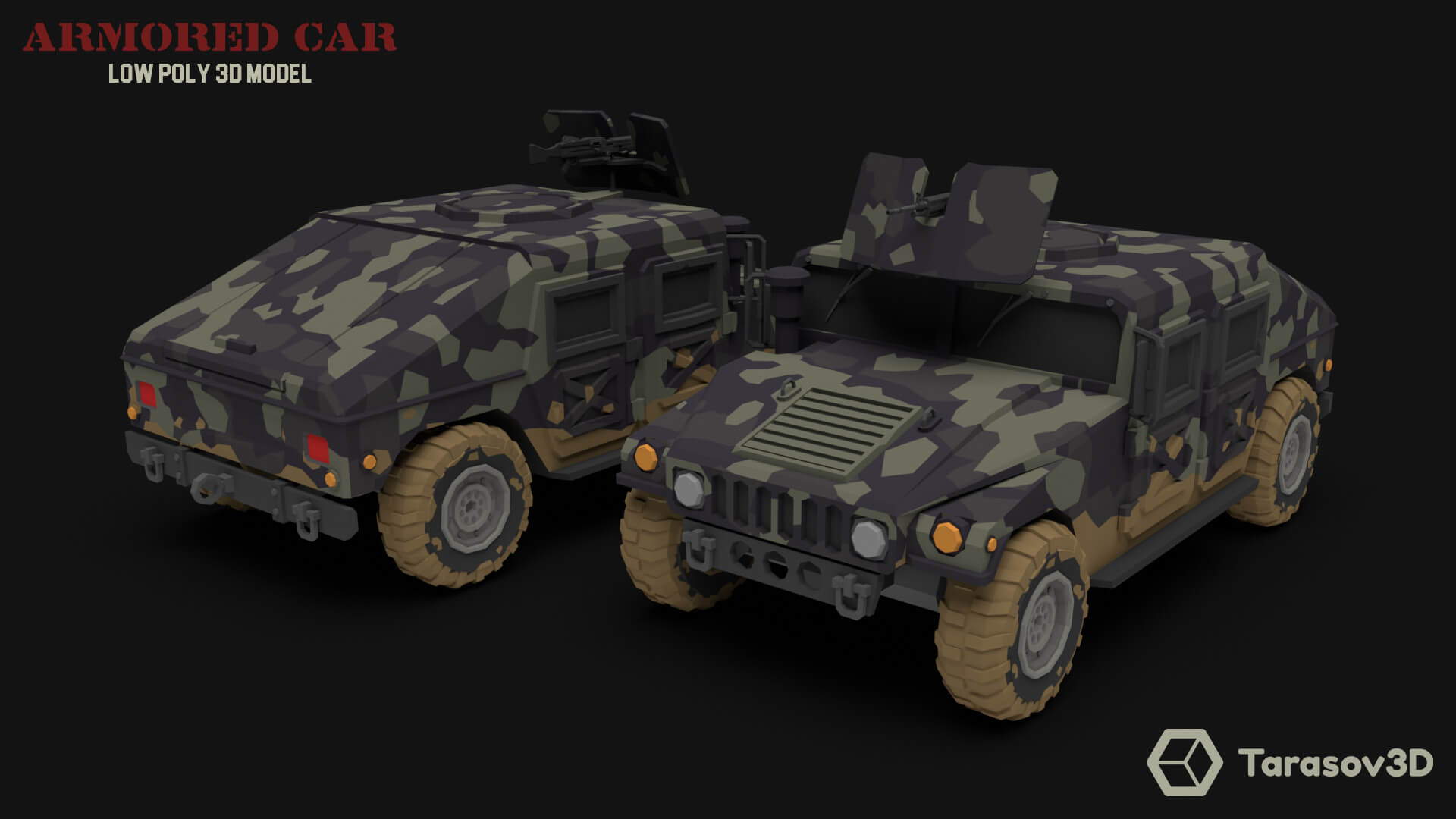Armored Car - 3D Model by Tarasov3D