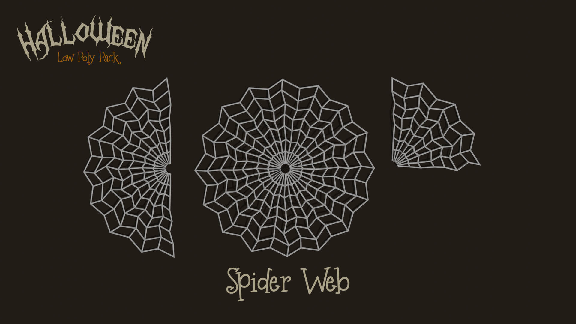 Halloween LowPoly Pack - 3D Model by Tarasov3D