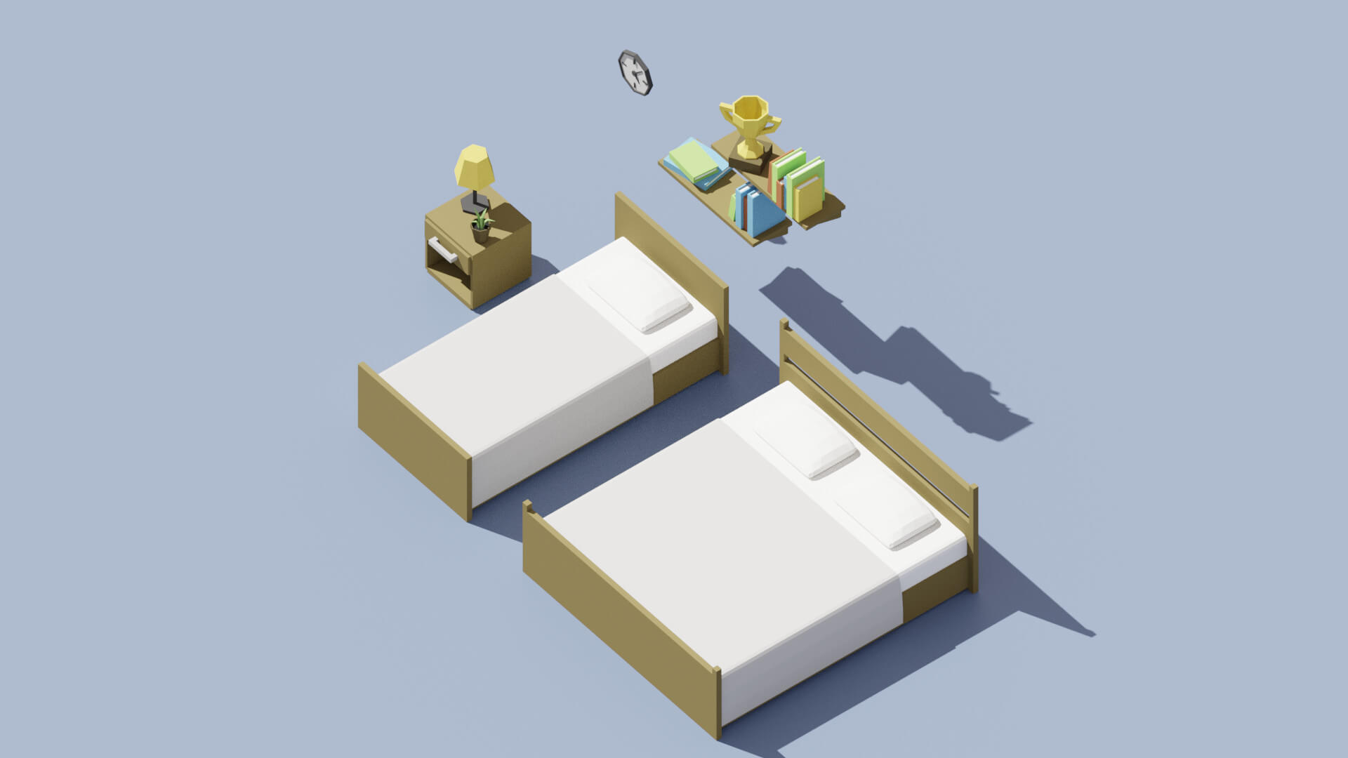 Furniture LowPoly Pack - 3D Model by Tarasov3D