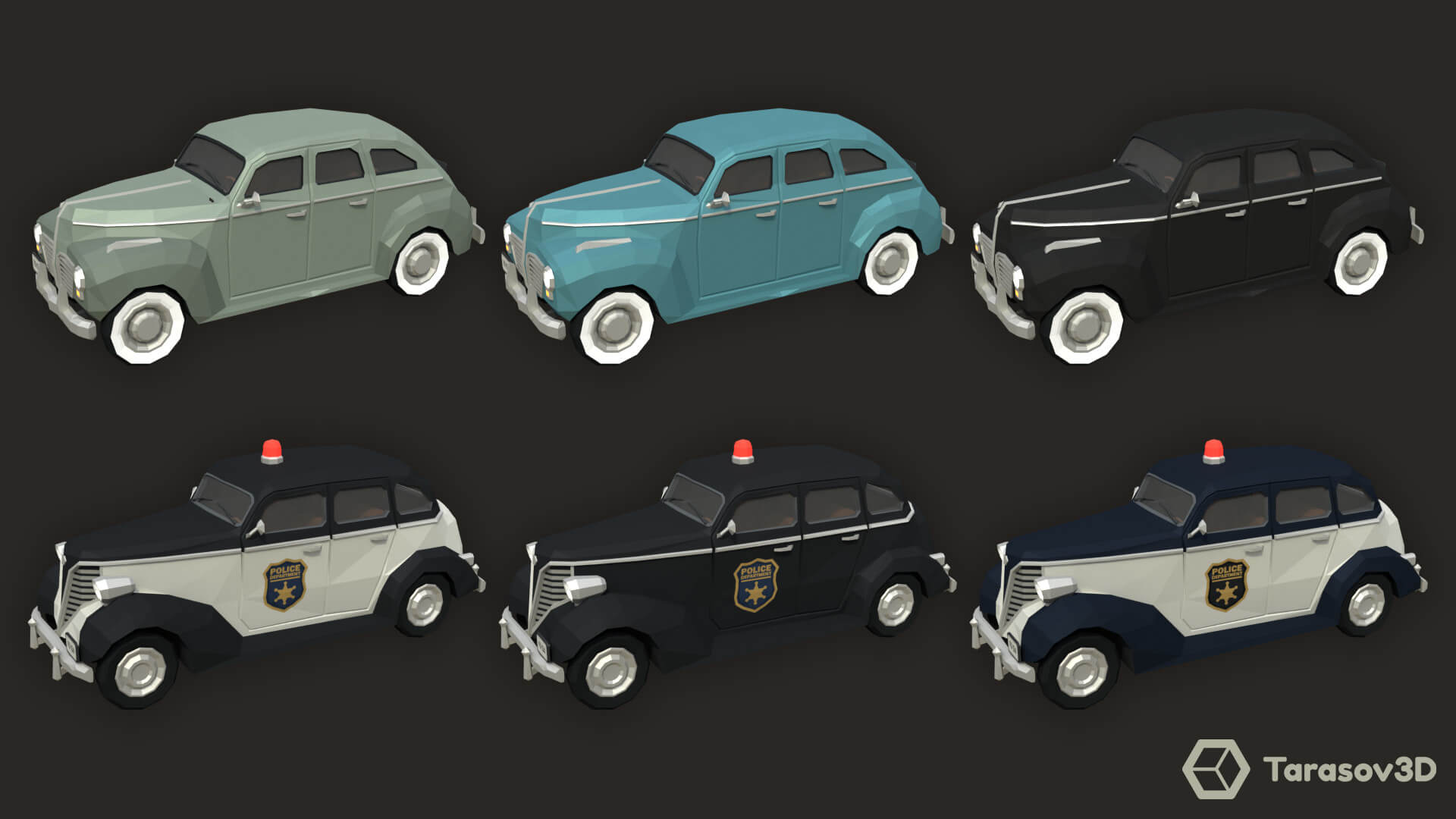 Mafia Low Poly Pack - 3D Model by Tarasov3D