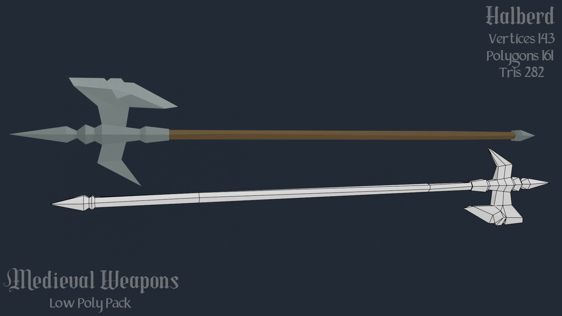 Medieval Weapons Pack - Free 3D Model by Tarasov3D