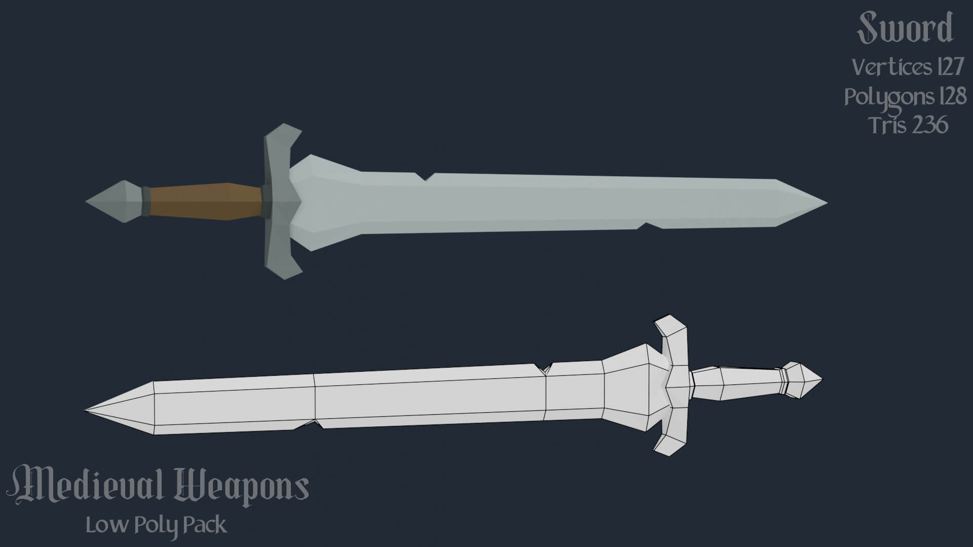 Medieval Weapons Pack - Free 3D Model by Tarasov3D