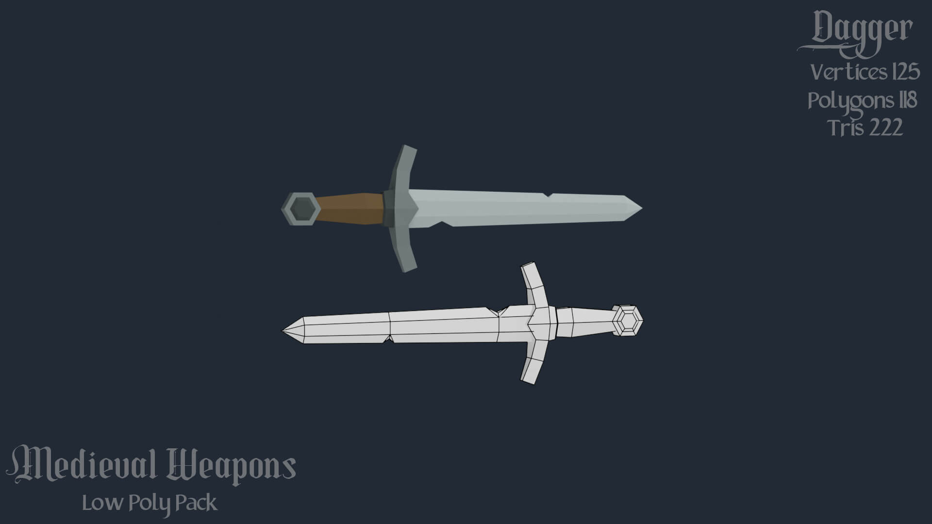 Medieval Weapons Pack - Free 3D Model by Tarasov3D
