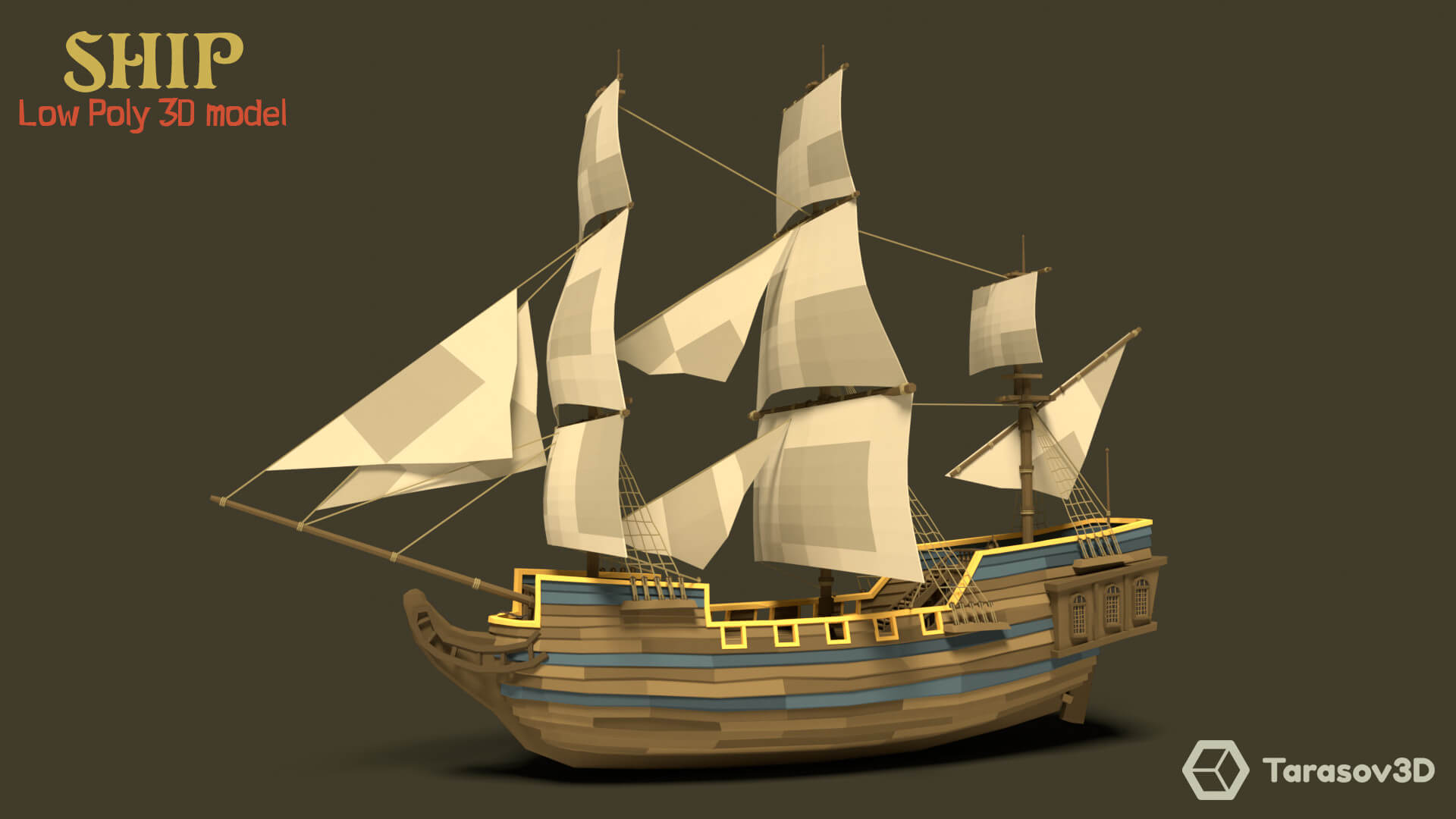 Ship - 3D Model by Tarasov3D
