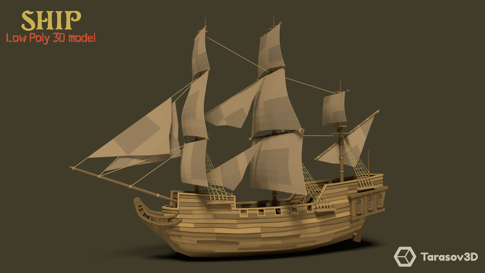 Ship - 3D Model by Tarasov3D