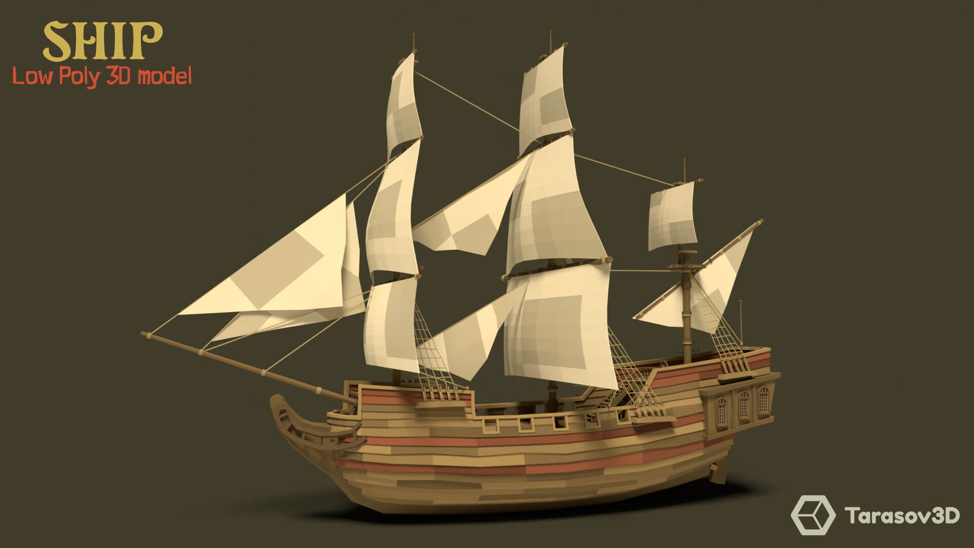 Ship - 3D Model by Tarasov3D