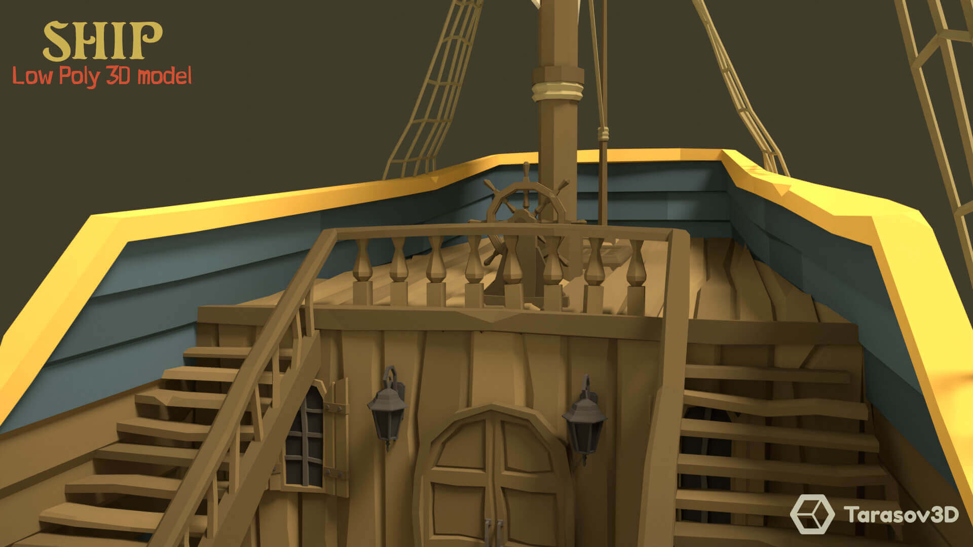 Ship - 3D Model by Tarasov3D