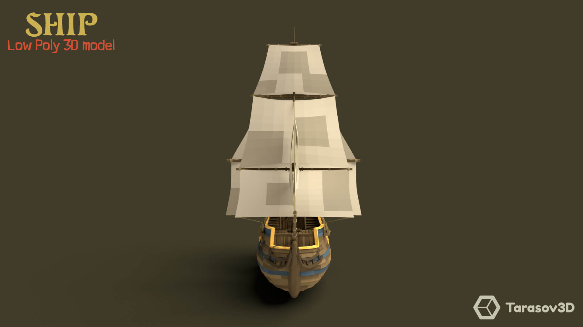 Ship - 3D Model by Tarasov3D