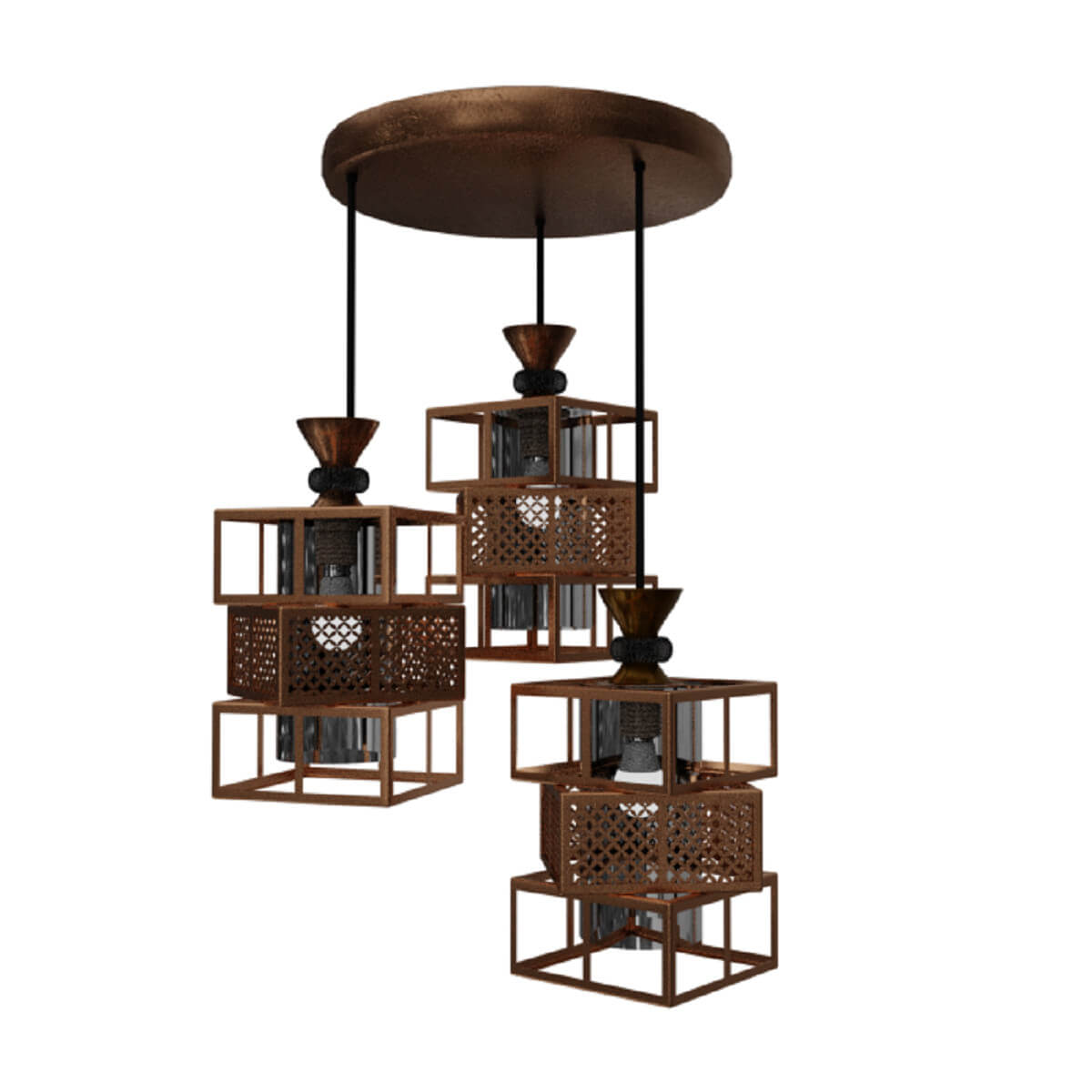 Chandelier 01 - 3D Model by targetteam