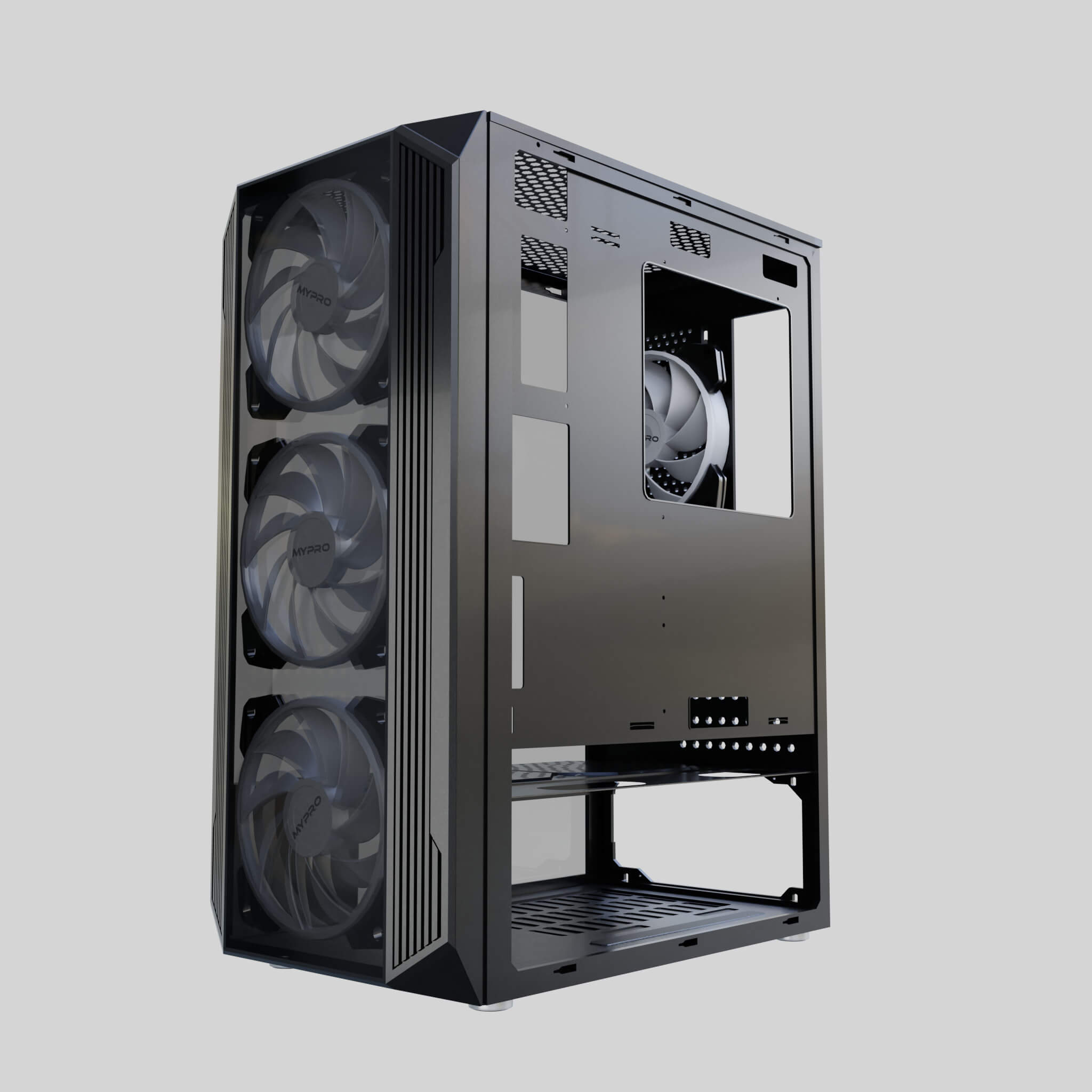 PC Case - 3D Model by targetteam