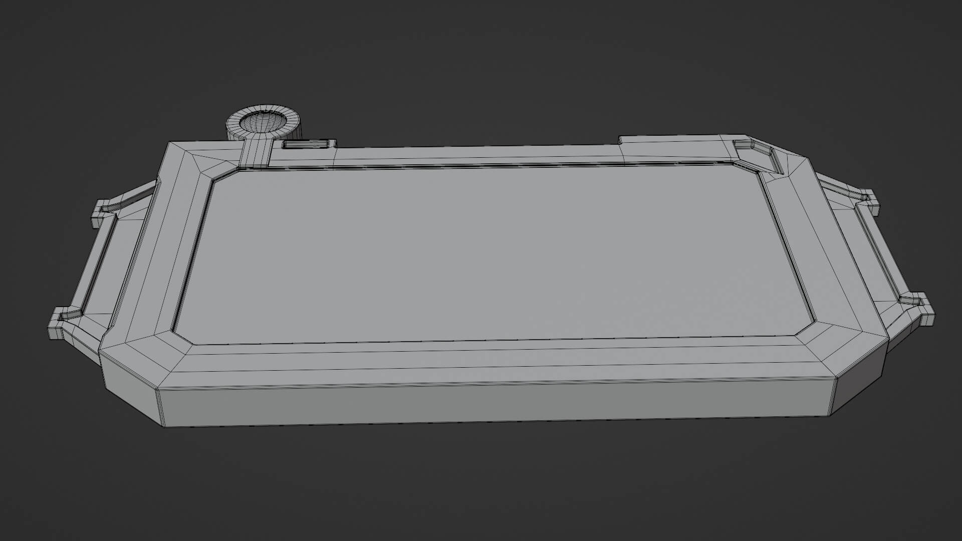 Sci-fi Tablet 3D Model by targetteam